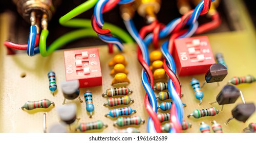 Internal Electronic Elements Phono Stage Closeup Stock Photo 1961642689 ...