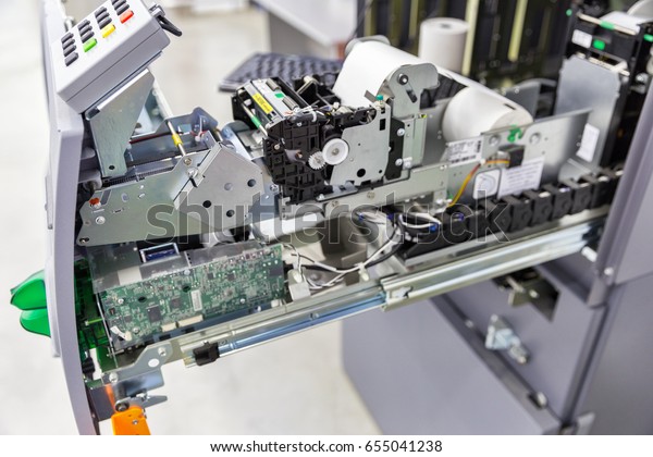 Internal Structure Atm Receipt Printer Foto stock 655041238 | Shutterstock