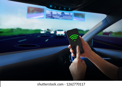 Man Sitting Internal View Display Screen Stock Photo 1199620303 ...