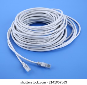 Internet Data Cable Isolated On White Stock Photo 2141959563 | Shutterstock