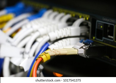 Audio Jacks Cable Plugged Into Mixer Stok Fotoğrafı 1819478000 ...