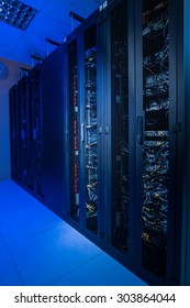 Rackserver Hardware Open Door Data Center Stock Photo 345985850 ...
