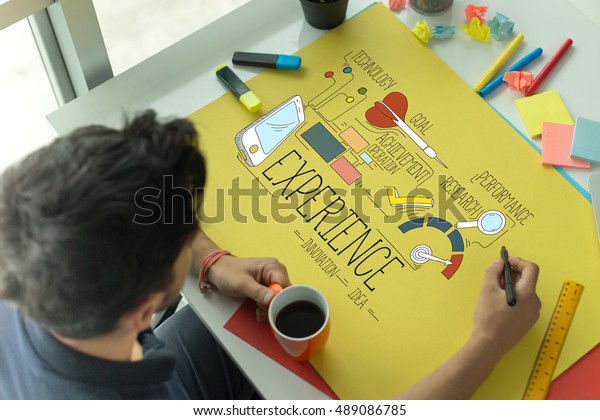 Internet User Knowledge Customer Experience Concept Stock Photo ...