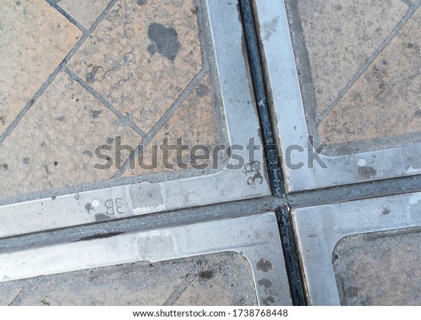 Intersection Perpendicular Tram Tracks Stock Photo 1738768448 ...