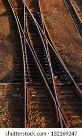 Intersection Railway Lines Node Railways Stock Photo 132169247 ...