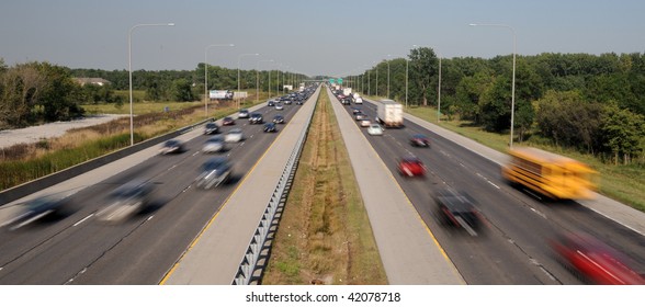 Interstate Traffic Stock Photo 42078718 | Shutterstock
