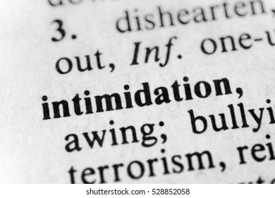 Intimidation Images, Stock Photos & Vectors | Shutterstock