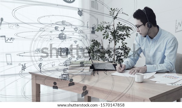 Iot Internet Things Concept Communication Network Stock Photo (Edit Now ... Iot Internet Things Concept Communication Network Stock Photo (Edit Now ...