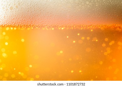 Ipa Craft Beer Bubbles Background Texture Stock Photo 1101872732 ...