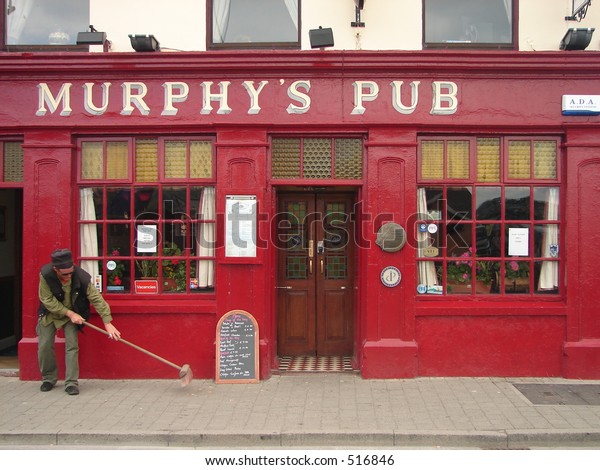 Irish Murphys Pub Stock Photo (Edit Now) 516846