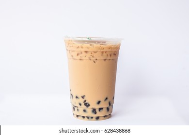 Big Cup Ice Milk Tea Bubble Stock Photo 688587688 | Shutterstock
