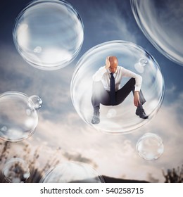 5,440 Person inside a bubble Images, Stock Photos & Vectors | Shutterstock