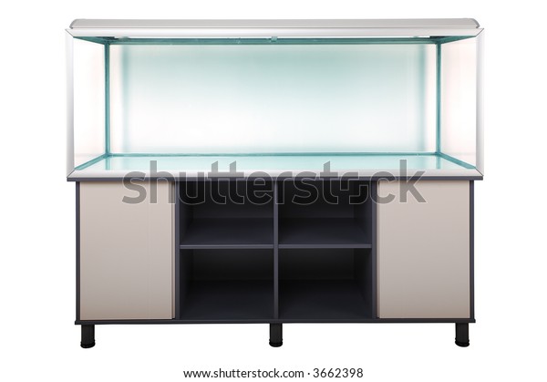 Isolated Big Empty Fish Tank On Stock Photo 3662398 | Shutterstock