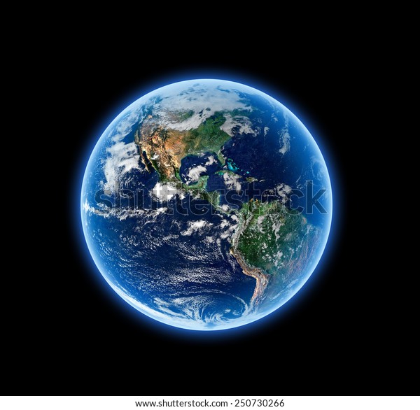 Isolated Earth Elements This Image Furnished 库存照片（立即编辑）250730266