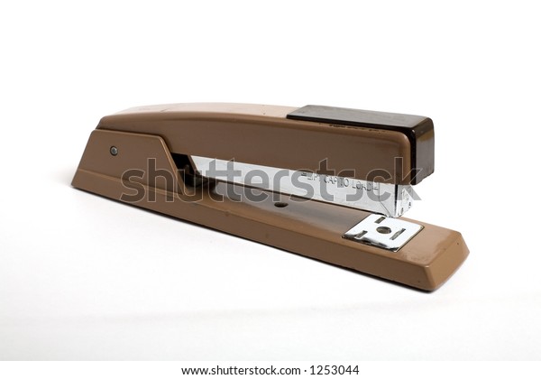 Isolated Image Old Old Style Stapler Stock Photo (Edit Now) 1253044
