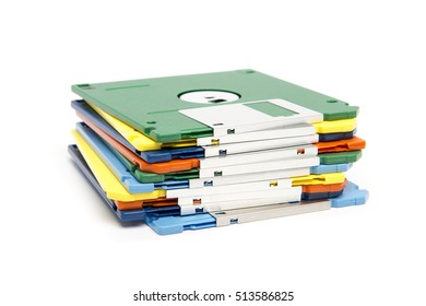 Isolated Image Stack 3 12 Floppy Stock Photo 513586825 | Shutterstock