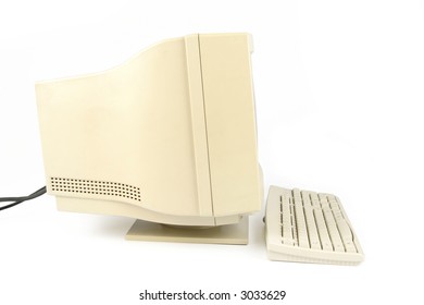 Isolated Old Desktop Computer Stock Photo 3033629 | Shutterstock
