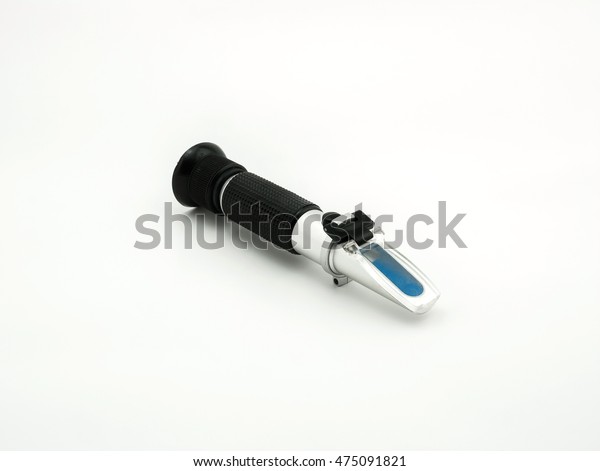 Isolated Refractometer On White Background Stock Photo 475091821 ...