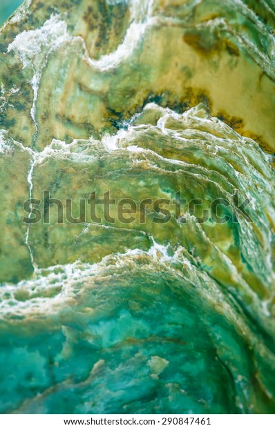 Jade Texture Closeup Rough Rock Abstract Stock Photo (Edit Now) 290847461