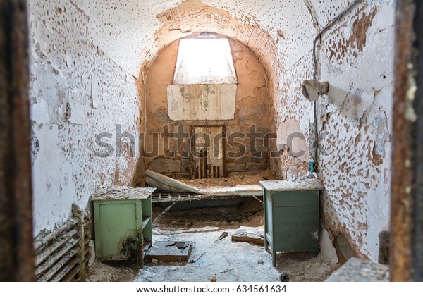 Jail Interior Rusty Cell Stock Photo 634561634 | Shutterstock