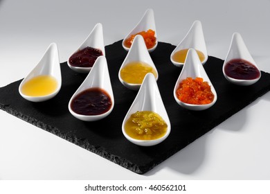 Jam Different Varieties Portion Stock Photo 460562101 | Shutterstock