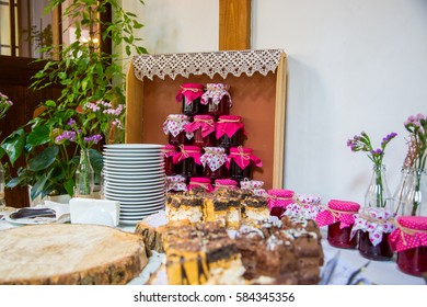 Table Setting Luxury Wedding Another Catered Stock Photo 604090172 ...