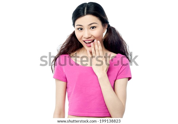 Jaw Dropping Expression Caught On Camera Stock Photo 199138823 ...