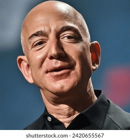 Jeff Bezos Head Shot He Wearing AI-generated image 2424523185 ...