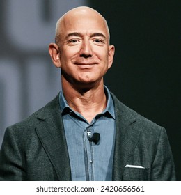 Jeff Bezos Head Shot He Wearing AI-generated image 2424523185 ...
