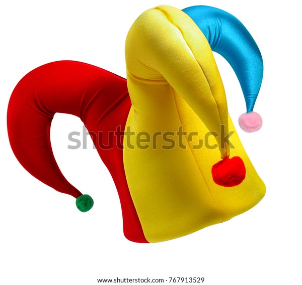 Jester Hat Isolated Stock Photo (Edit Now) 767913529