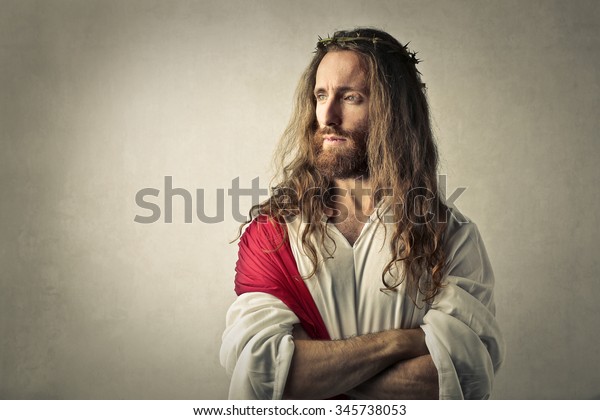 Jesus Thinking Stock Photo 345738053 | Shutterstock