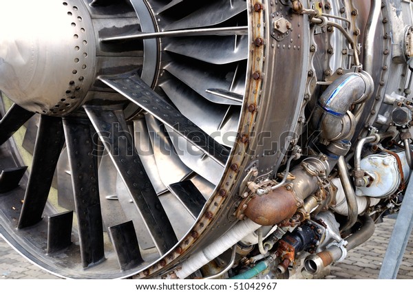 Jet Engine Closeup Stock Photo 51042967 | Shutterstock