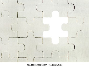 Jigsaw Puzzle Pattern Missing Part Stock Photo 178305635 | Shutterstock