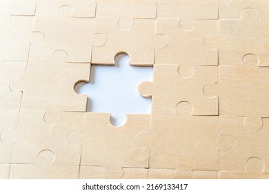 Jigsaw Puzzle Pattern Missing Piece Express Stock Photo 2169133417 ...
