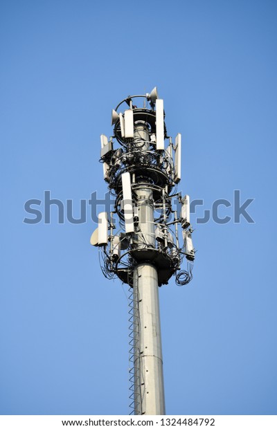 Jio Mobile Tower Stock Photo (Edit Now) 1324484792