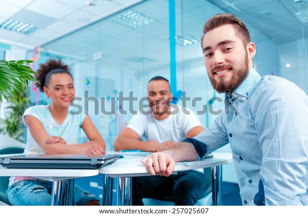 Join Our Creative Team Low Angle Stock Photo 257025607 Shutterstock