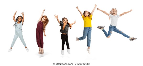 35 Portrait Five Jumping Teens Images, Stock Photos & Vectors ...