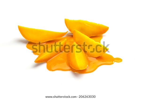 Juice Splat Slice Alphonso Mango Stock Photo 206263030 | Shutterstock