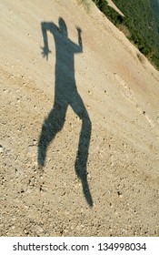 Jumping Shadow Stock Photo 134998034 | Shutterstock