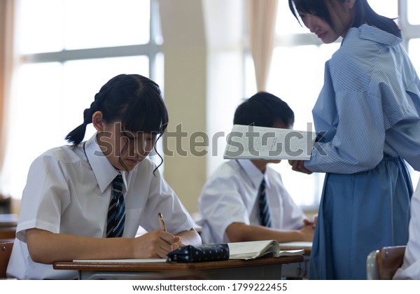 Junior High School Class Scene Stock Photo 1799222455 | Shutterstock