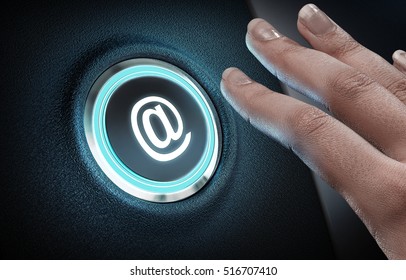 Finger About Press Power Button On Stock Photo (Edit Now) 519587044