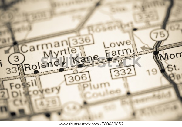 Kane Canada On Map Stock Photo 760680652 | Shutterstock
