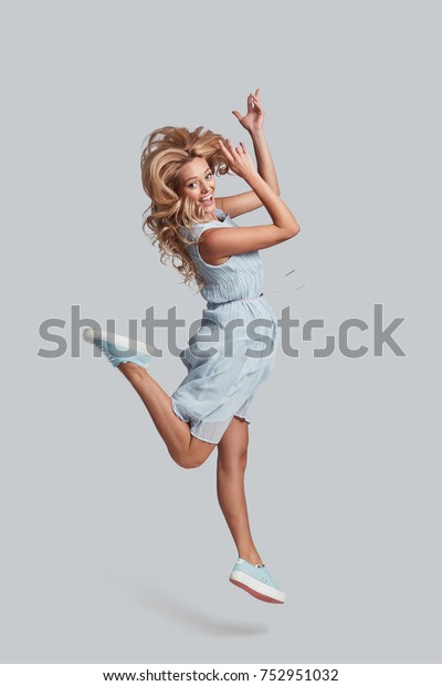 Keep Moving Full Length Studio Shot Stock Photo 752951032 | Shutterstock
