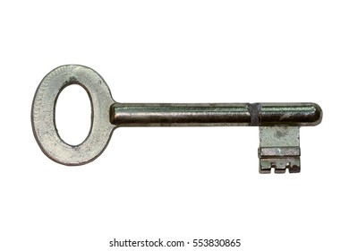 Simple Key Isolated Pure White Background Stock Photo 590944 | Shutterstock