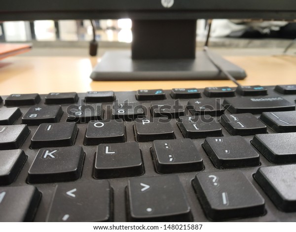 Key Board Background Computer Keyboard Input Stock Photo 1480215887 ...