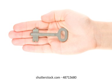 Key Hands White Background Stock Photo (Edit Now) 70189666