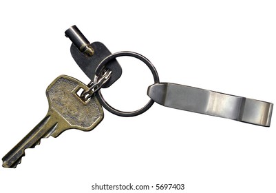 Key Isolated Key Lock Key Ring Stock Photo 5697403 | Shutterstock