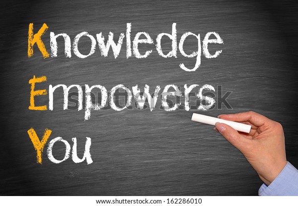 Key Knowledge Empowers You Stock Photo (Edit Now) 162286010