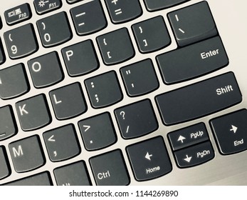 Keyboard Computer Keyboard Typewriter Style Device Stock Photo ...