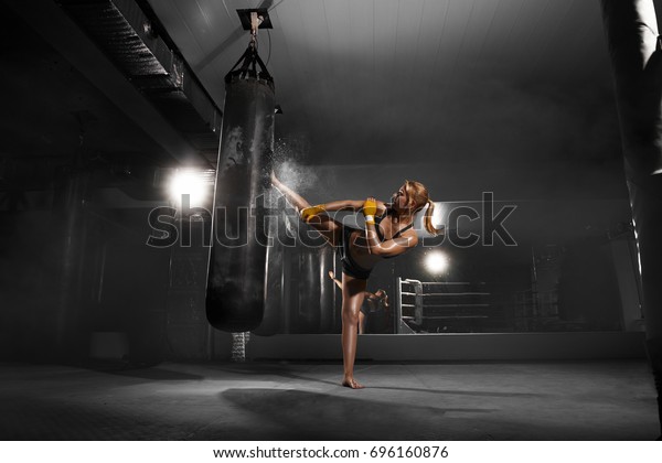 Kickboxing Stock Photo 696160876 | Shutterstock